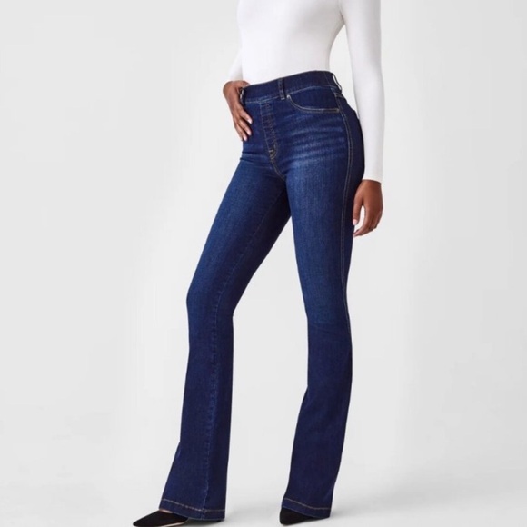 Spanx Flare Jeans Midnight Shade
